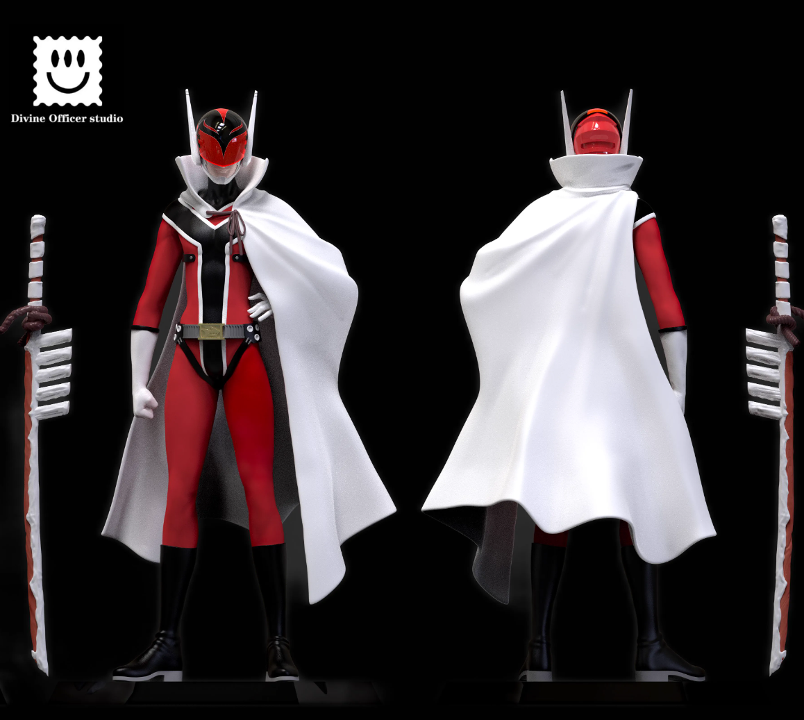 【Pre-sale】1/6 Scale RED KEEPER-Ranger Reject-Devine Officer Studio ...