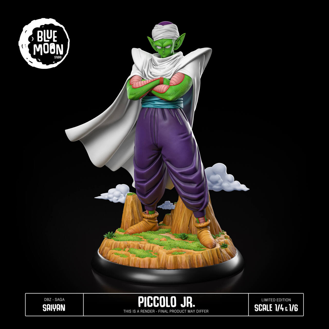 【Pre-sale】1/6 & 1/4 Scale Piccolo-Dragon Ball-Blue Moon Studio ...