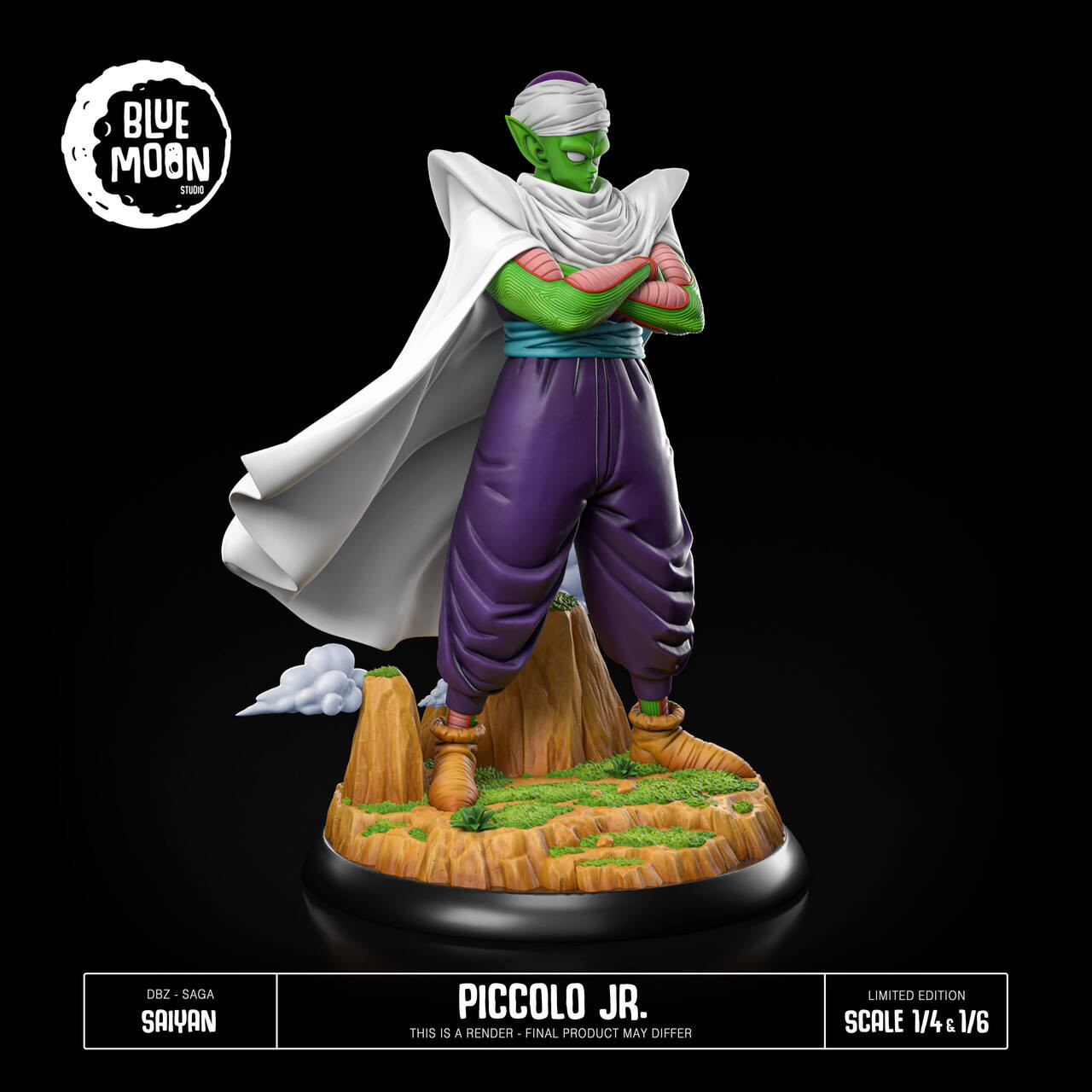【Pre-sale】1/6 & 1/4 Scale Piccolo-Dragon Ball-Blue Moon Studio ...