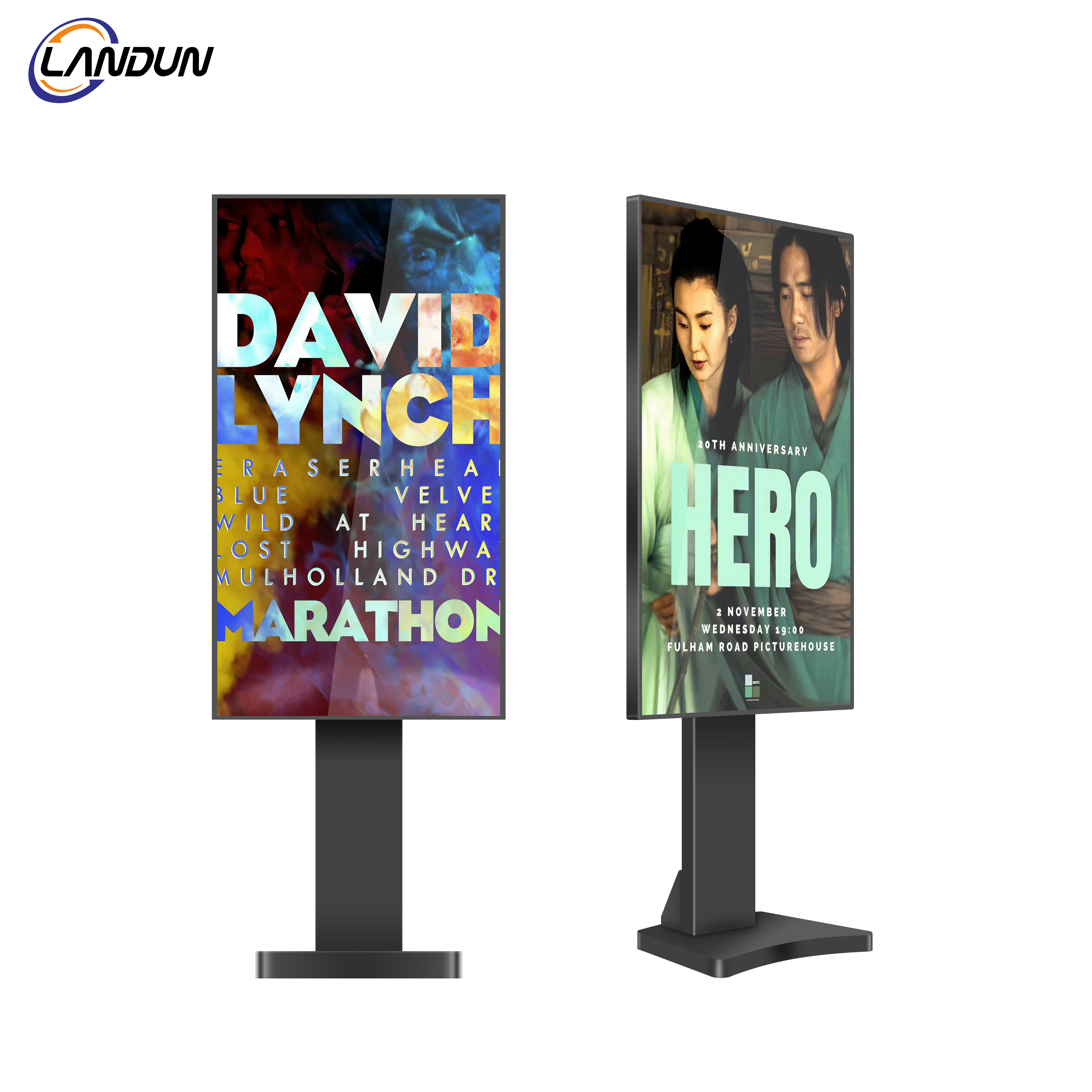 lcd advertising screen digital signage display