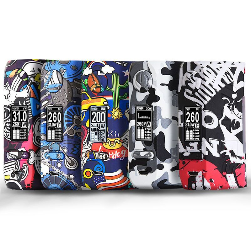 Original Vapor Storm Puma 200W VV VW TC Box Mod Electronic E Cigarette ...