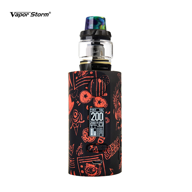 Original Vapor Storm Puma Hawk Vape Mod Kit with Storm230 200W VV VW TC ...