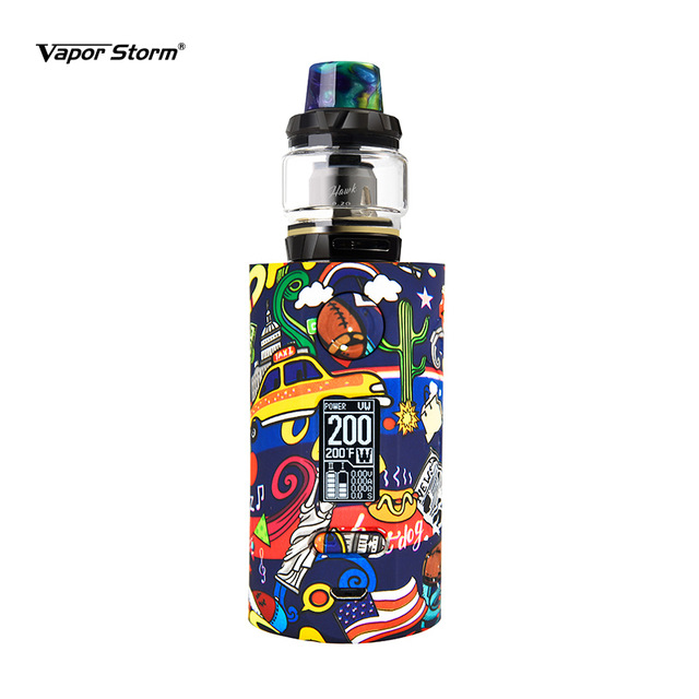 Original Vapor Storm Puma Hawk Vape Mod Kit with Storm230 200W VV VW TC ...