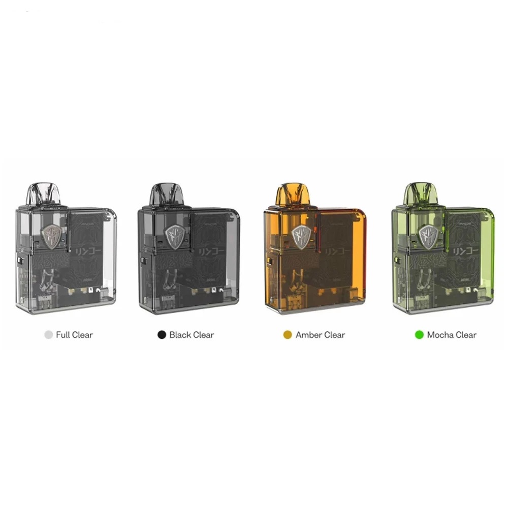 Original Rincoe Jellybox Nano Pod Vape Mod Kit with 30W LED Light ...