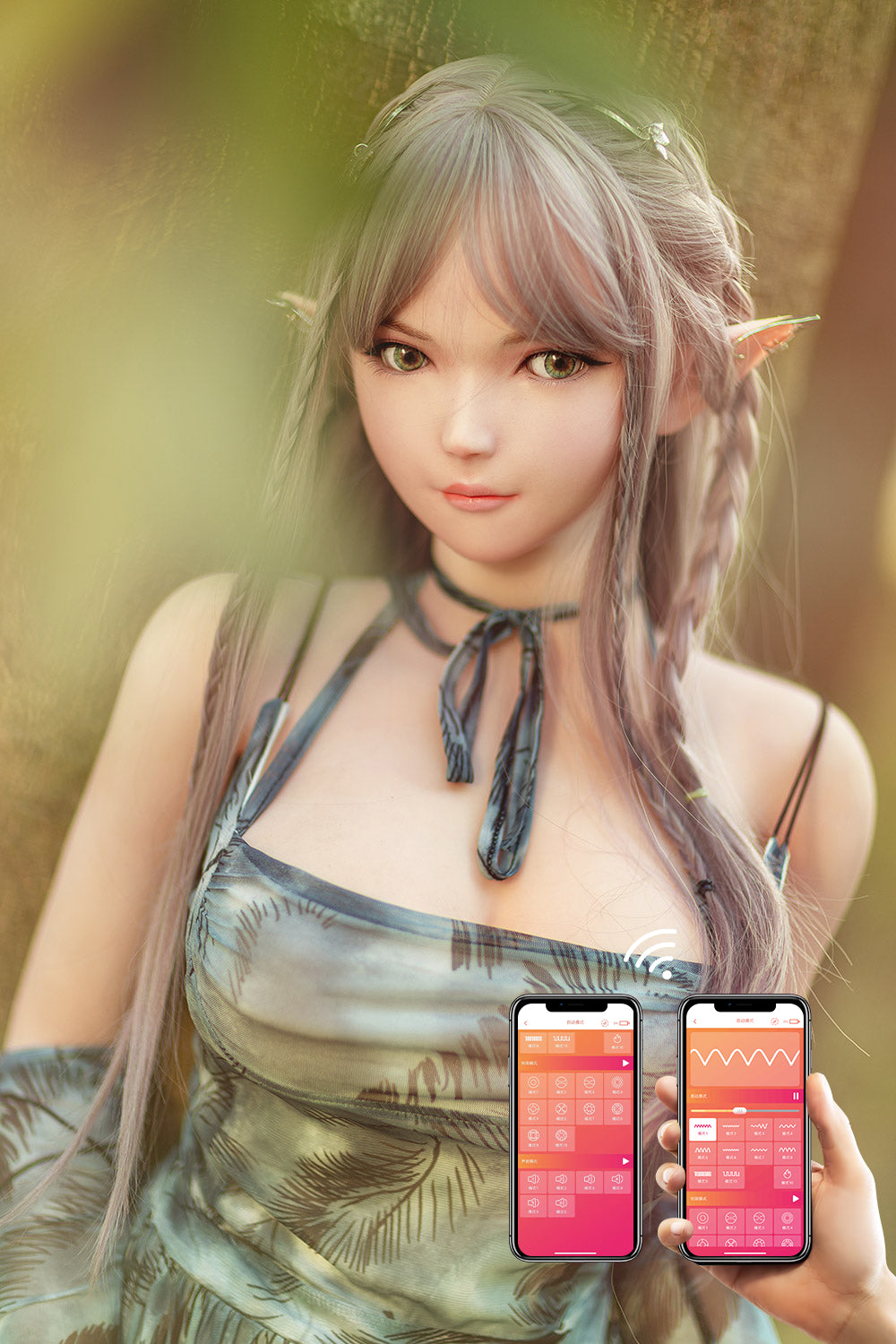 Ridmii Aggie Unique Design 163cm Genie Sex Doll Silicone Head Elf Big