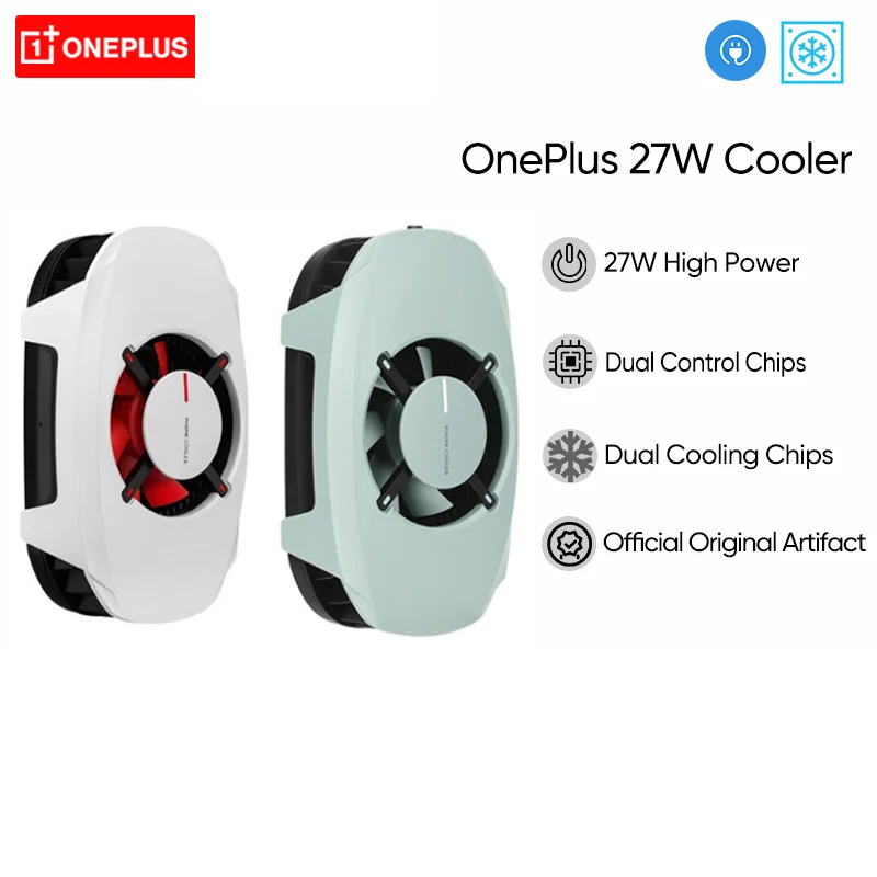 NEW OnePlus 27W Freezing Point Cooling Back Clip High Power Low Noise ...