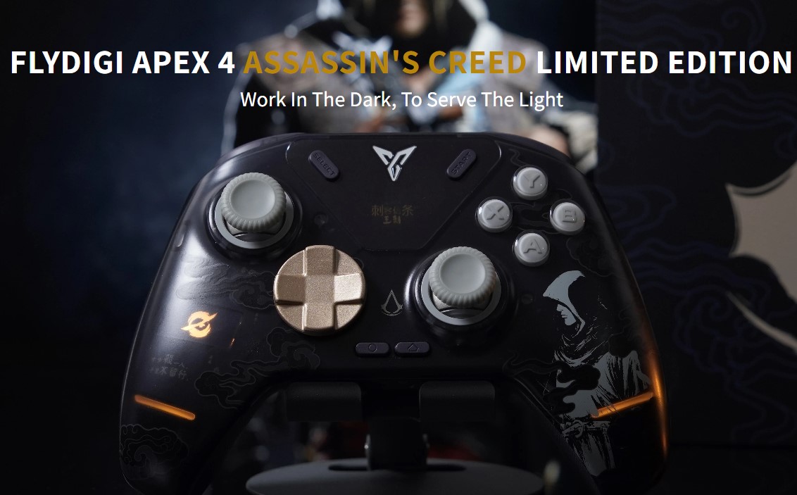 New Flydigi APEX 4 Wireless Controller Assassin's Creed Limited Edition ...