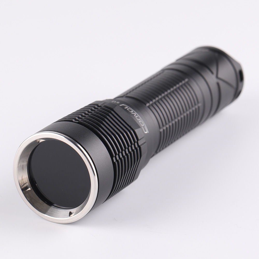 Convoy S12 UV 365nm with filter 21700 flashlight - Convoy flashlight