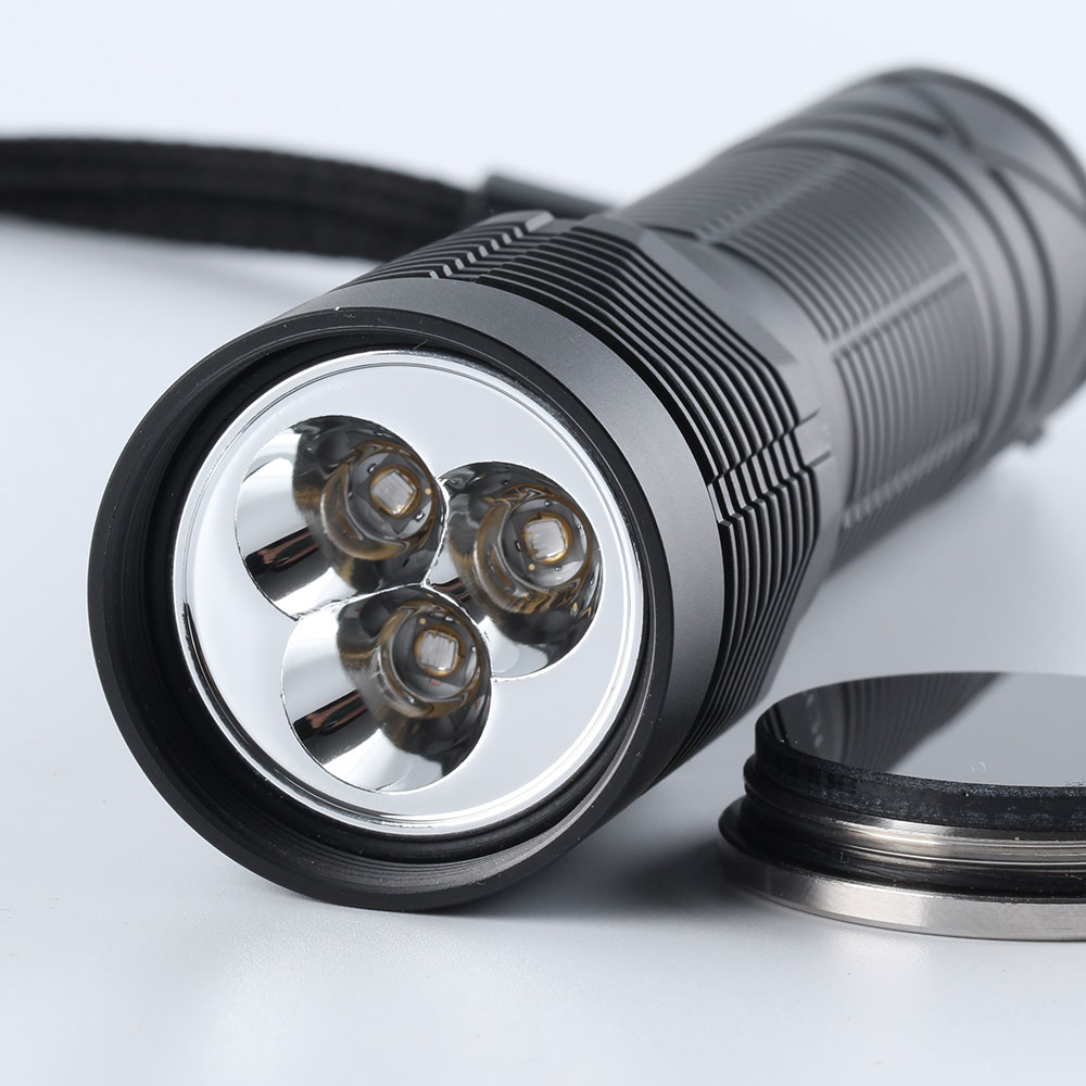 Convoy S12 UV 365nm with filter 21700 flashlight - Convoy flashlight