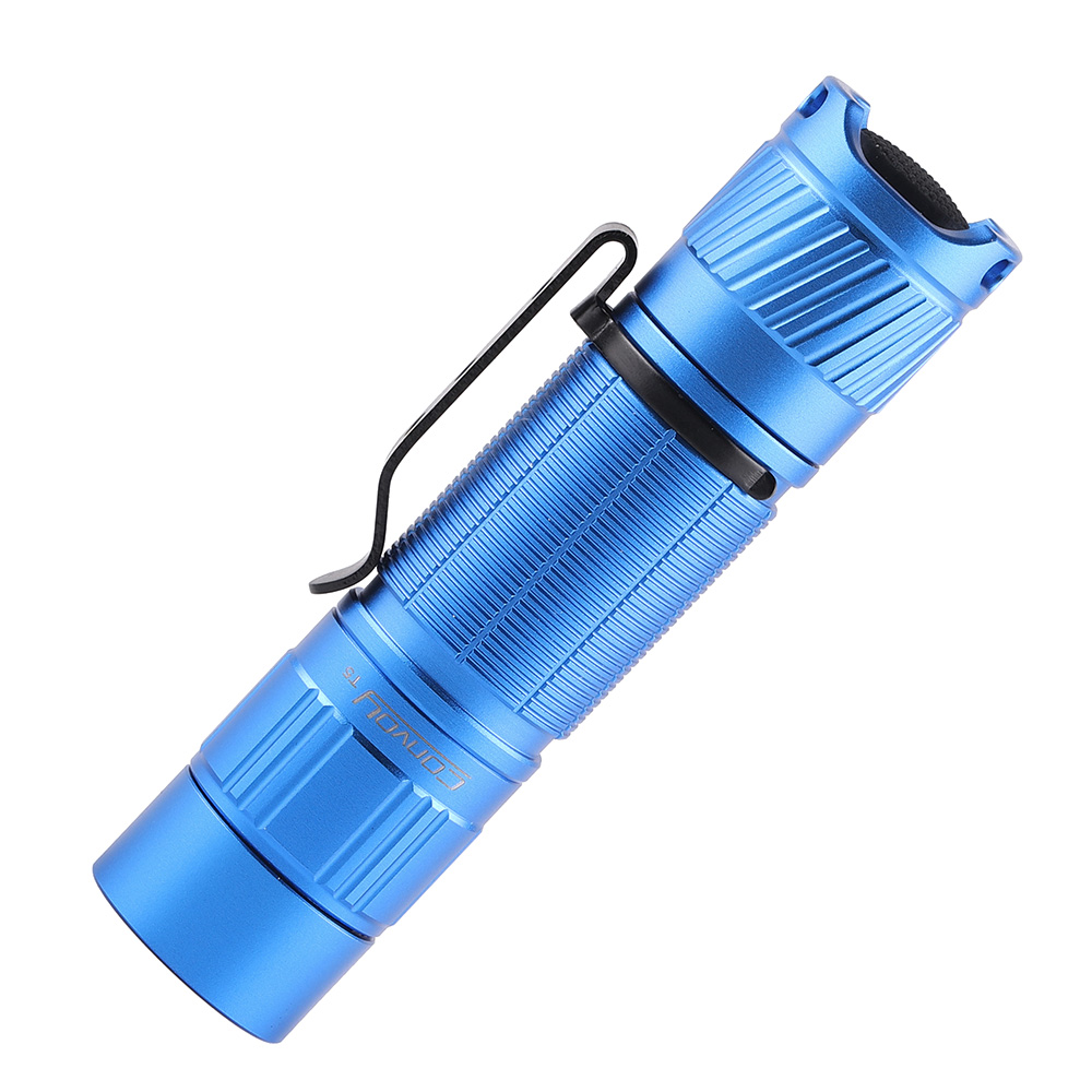blue Convoy T5 flashlight,AA 14500 - Convoy flashlight