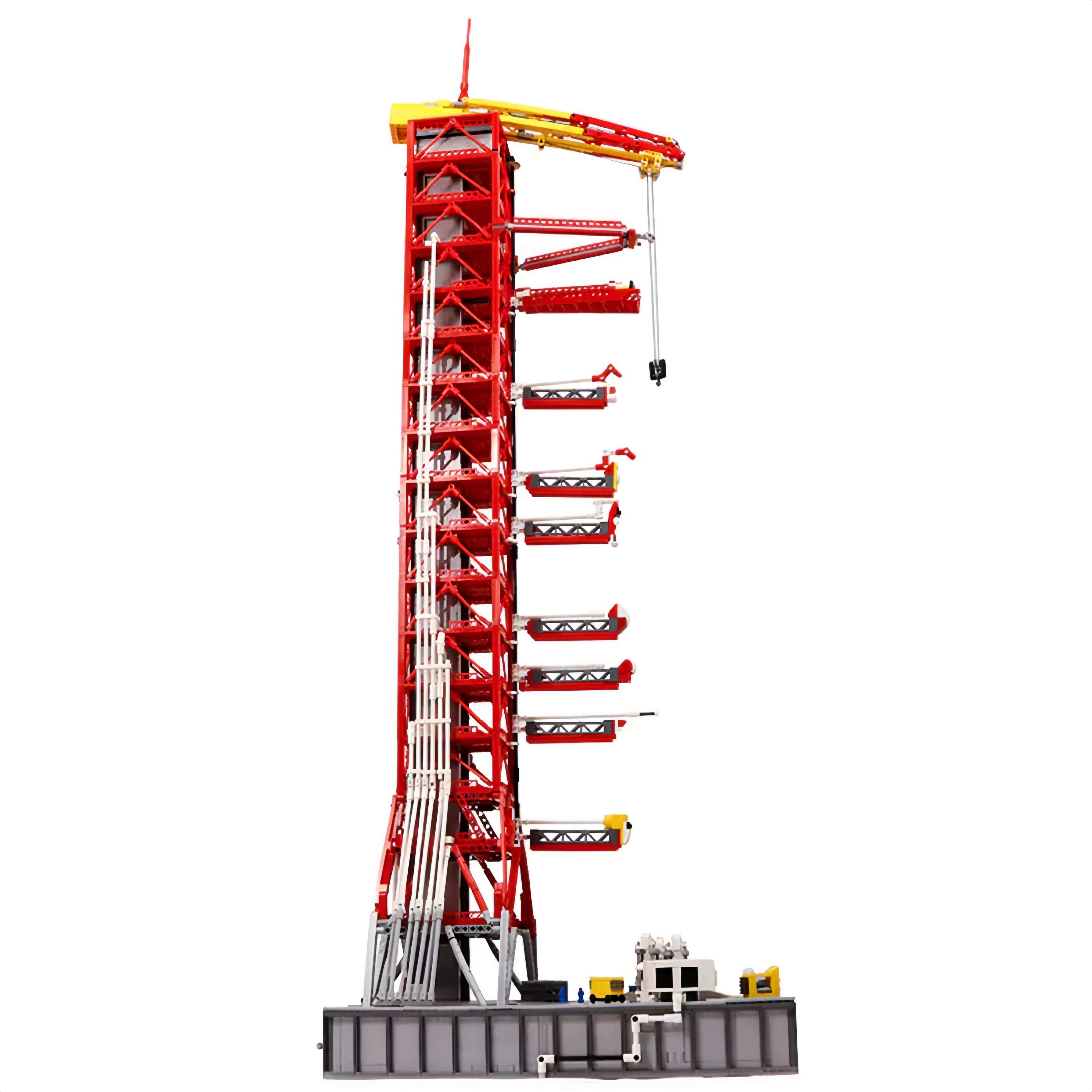 NASA Saturn-V Launch Umbilical Tower Saturn V Tower Saturn V Dimensions ...