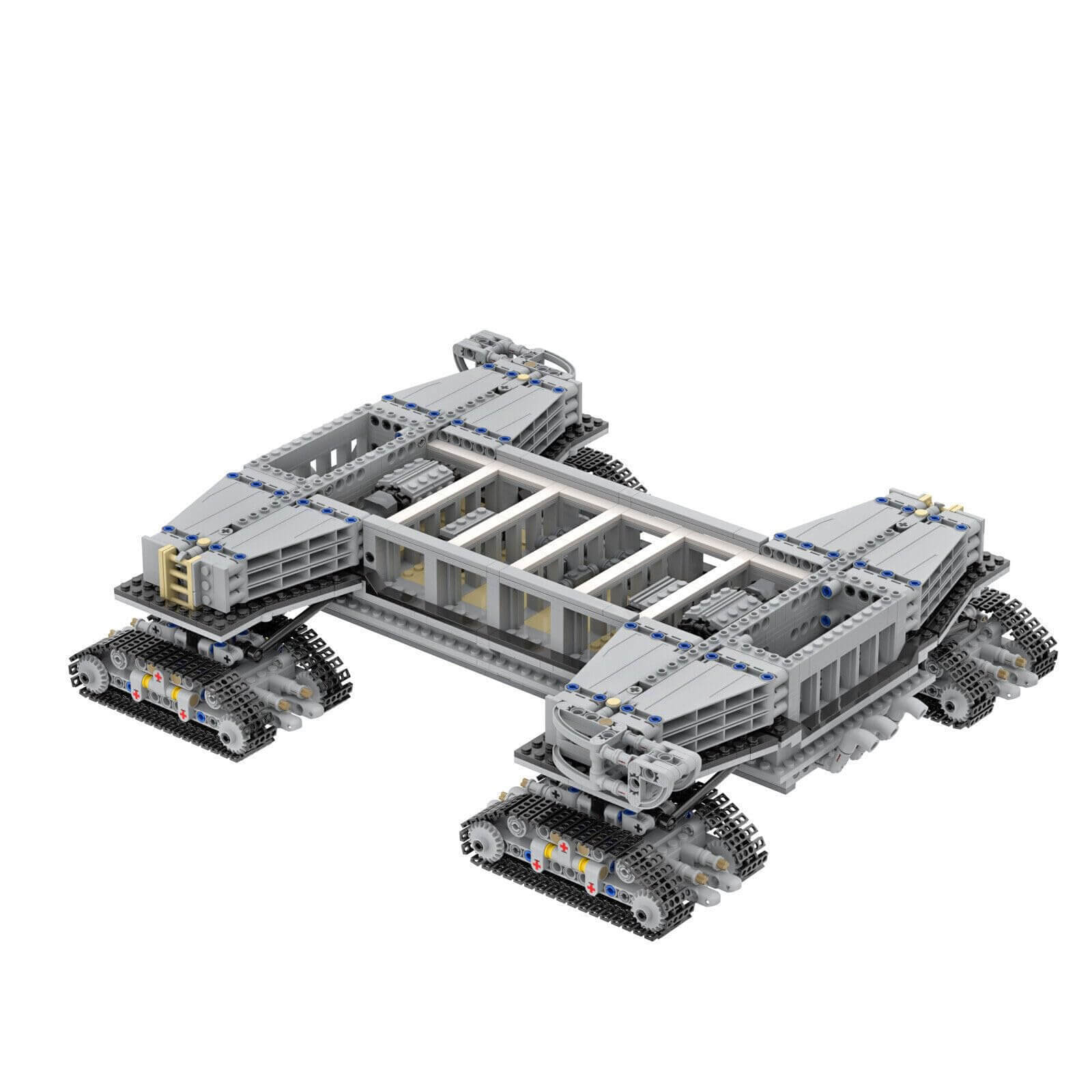 Crawler-Transporter 2500 Pieces Mobile Launcher Platform for Saturn-V ...