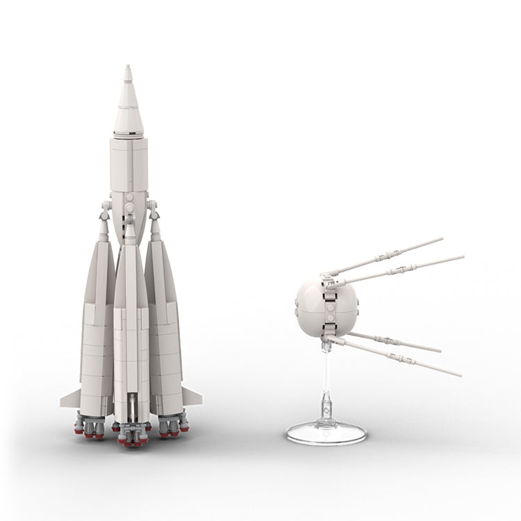 Sputnik 1 & R-7 Rocket 8k71ps M1-1ps 541pcs - ENBRIC in Stock Now