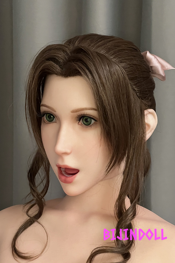167cm D Cup Gamelady Head No10 Silicone Mouthable Aerith Love Doll Game Cosplay Doll