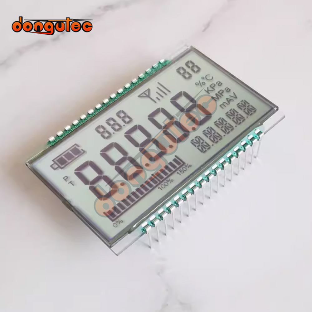 32PIN FSTN Positive 5-Digits Segment LCD Welding Panel Temperature Humidity Pressure Instrument ...