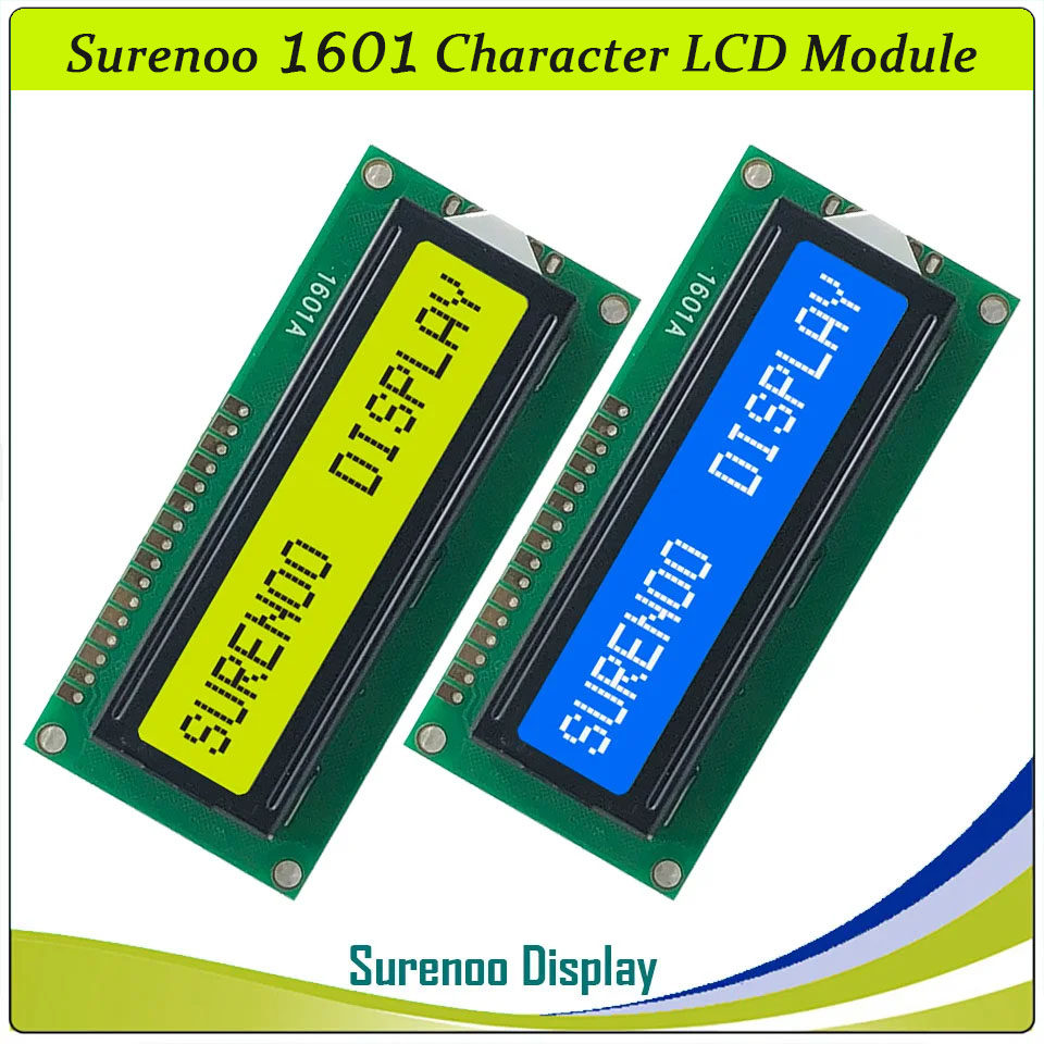 Surenoo 1601 Character LCD Module Display Panel Screen