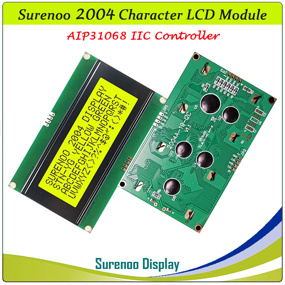 Surenoo 2004 Character Lcd Module Display Panel Screen 