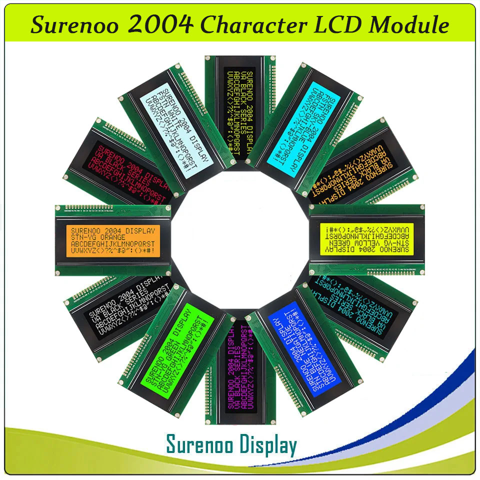 Surenoo 2004 Character LCD Module Display Panel Screen