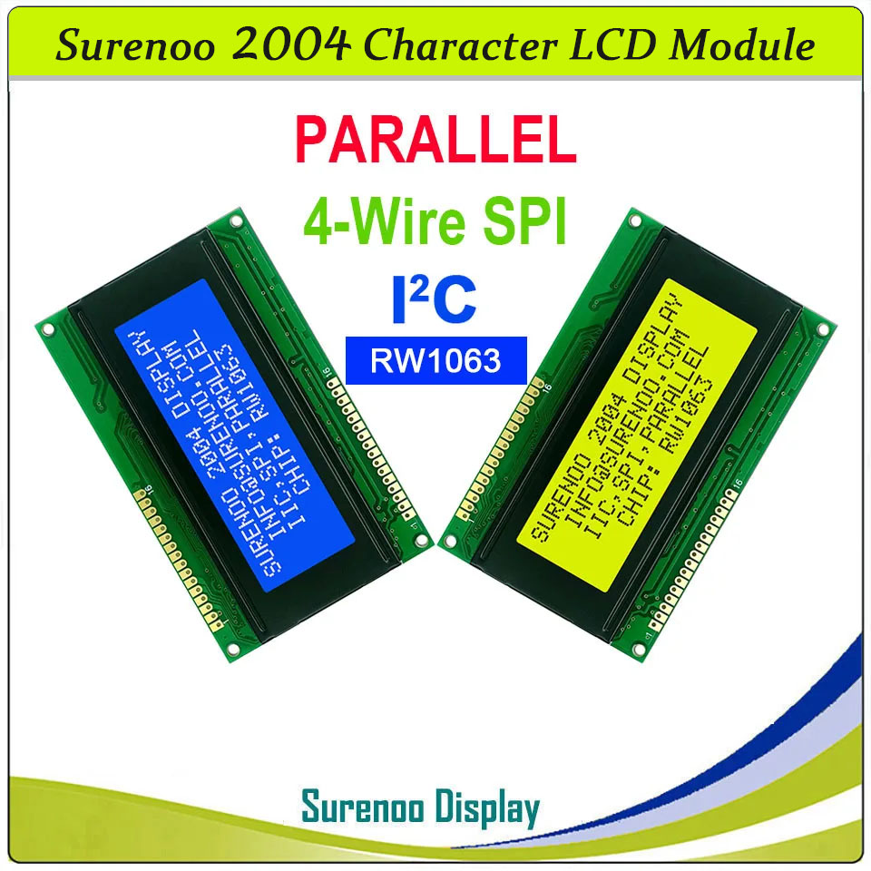 Surenoo 2004 Character LCD Module Display Panel Screen