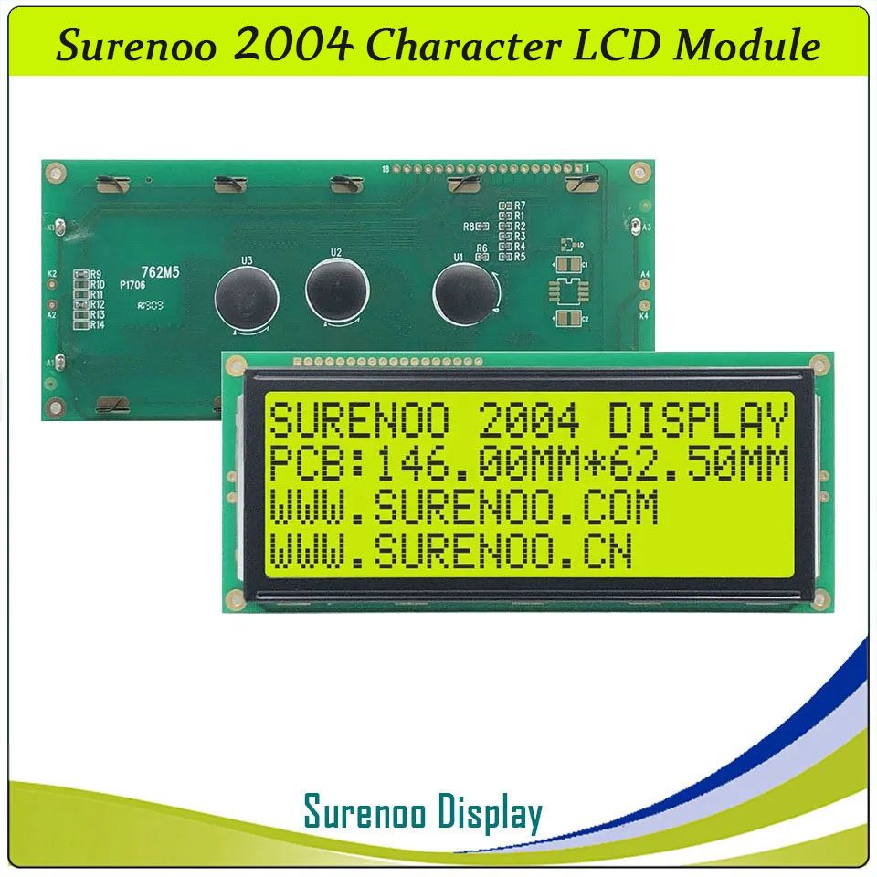 Surenoo 2004 Character LCD Module Display Panel Screen