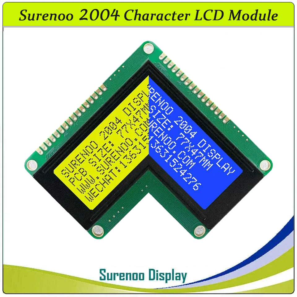 Surenoo 2004 Character LCD Module Display Panel Screen
