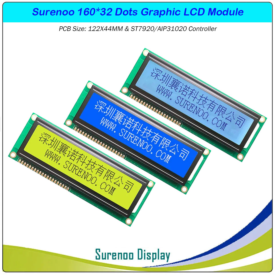 Surenoo 16032 Graphic LCD Module