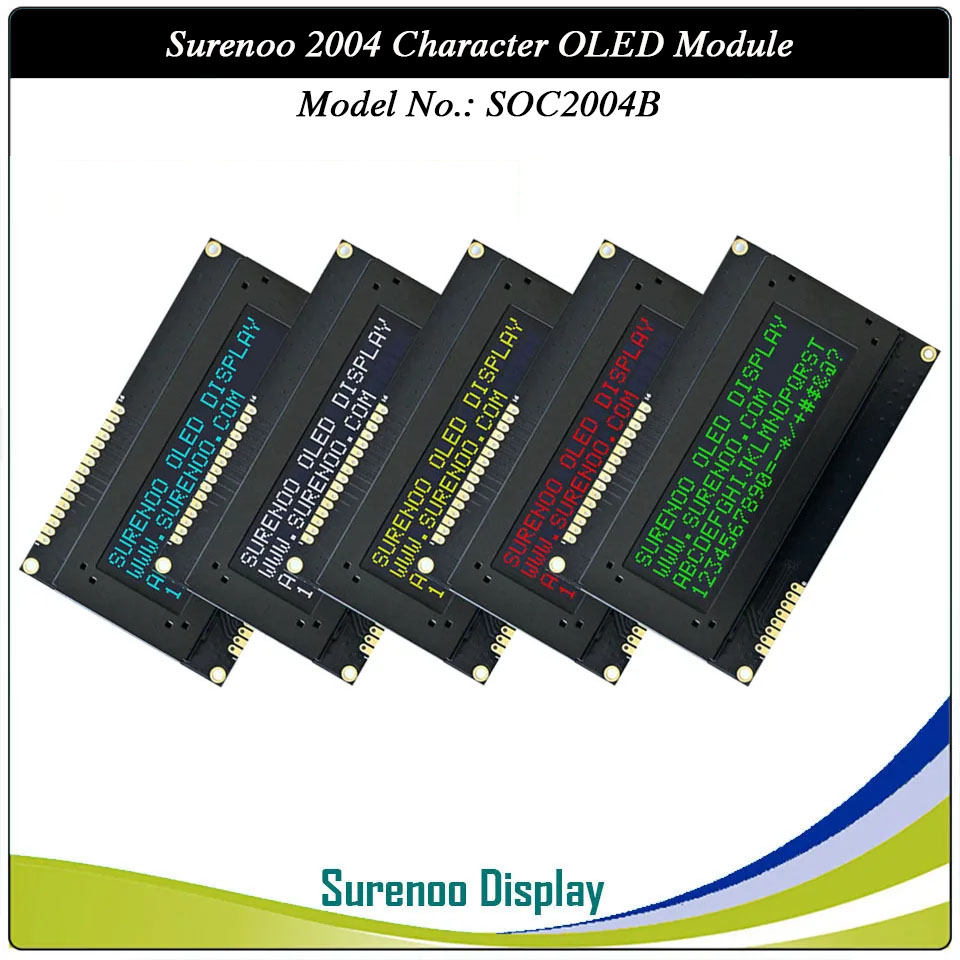 Surenoo 2004 Character OLED Module Display Panel Screen