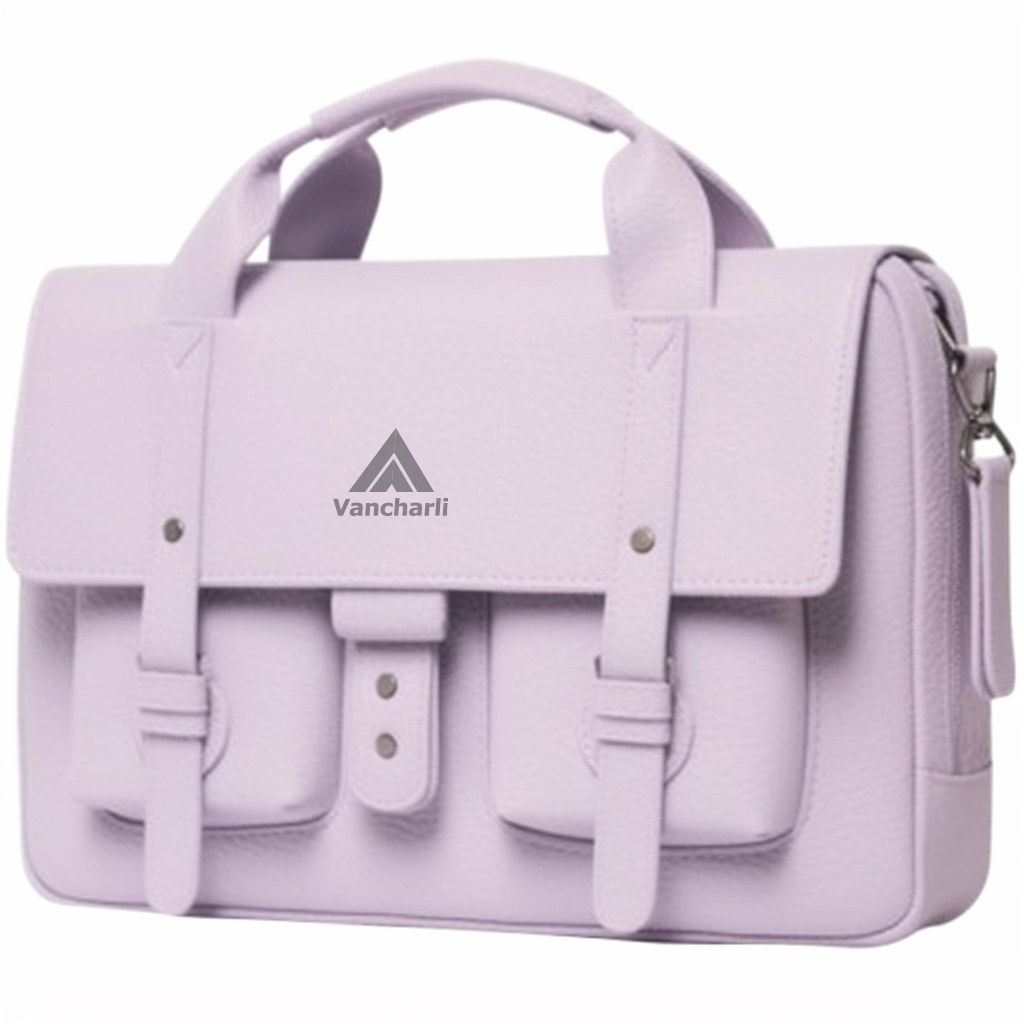 Pink Messenger Bag - vancharli