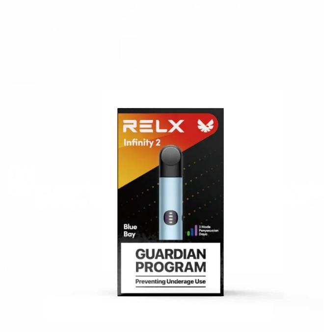 RELX Infinity 2 Device-Blue Bay | (440mAh) (Compatible Pod: RELX Pod ...