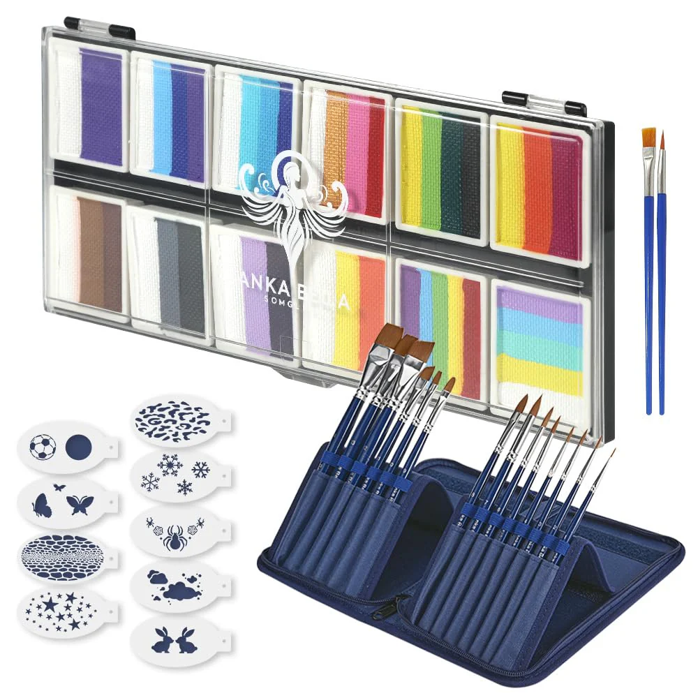 Anka Bella world famous face painting brand, bright colors, easy to ...