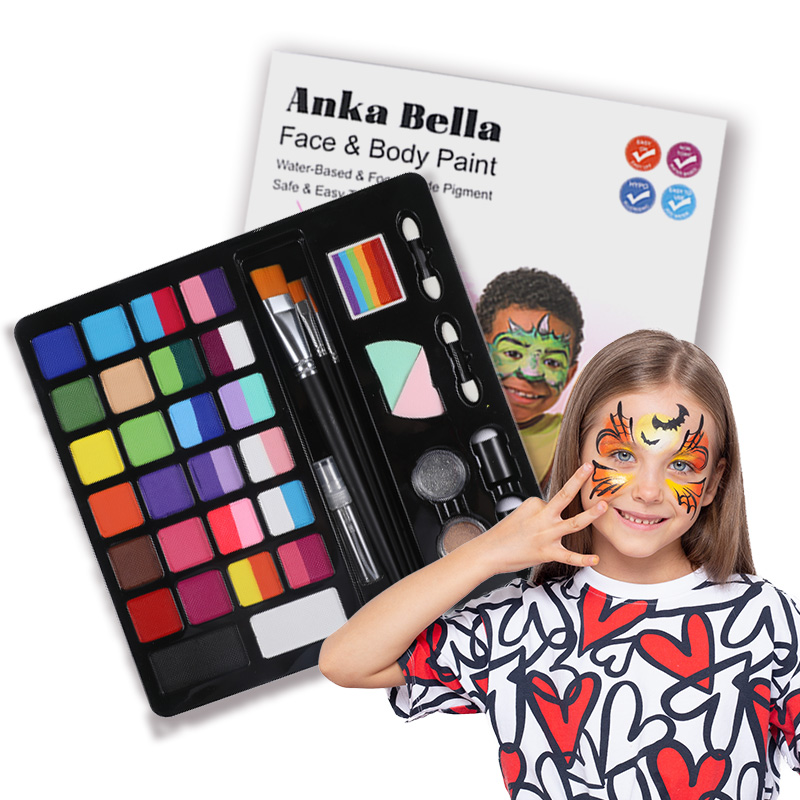 Anka Bella world famous face painting brand, bright colors, easy to ...